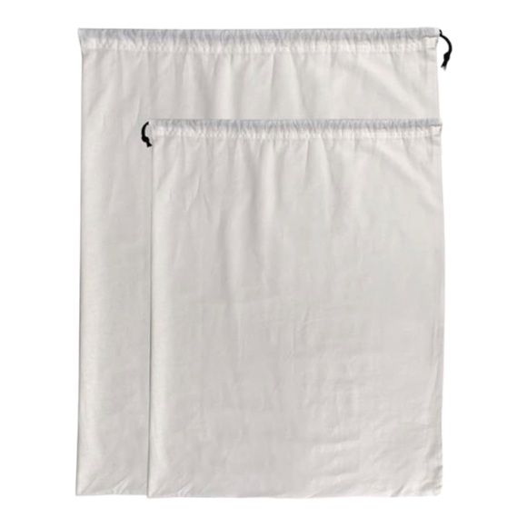 Bags | 2 Pc 10 Muslin Cotton Dustbags 125x 19backpack Size 1 21x15 ...